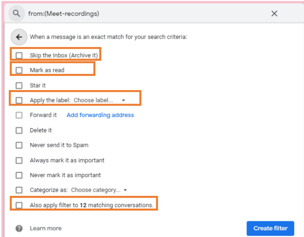 Manage your Email with Filters (Gmail) - KHIT Consulting